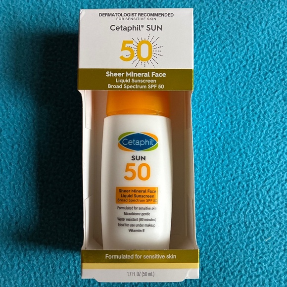 Cetaphil | Bath & Body | New Cetaphil Sheer Mineral Face Liquid ...